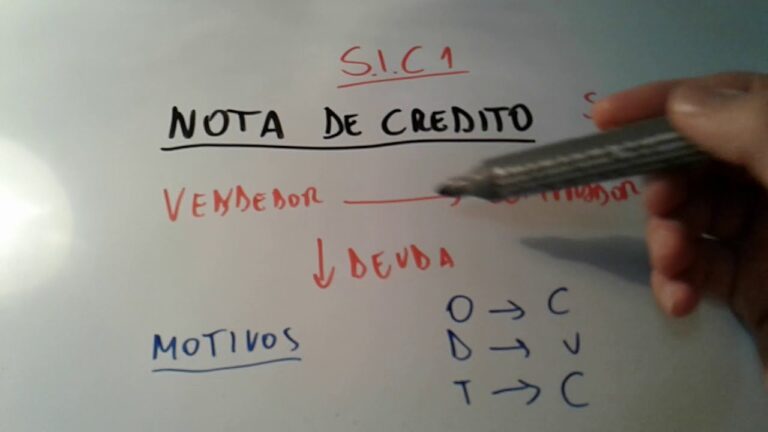 Notas de credito contabilidad | Actualizado octubre 2022