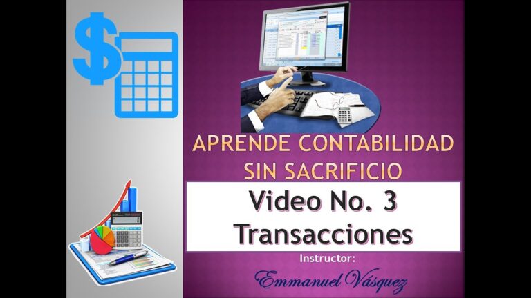 Tipos de transacciones en contabilidad | Actualizado marzo 2023