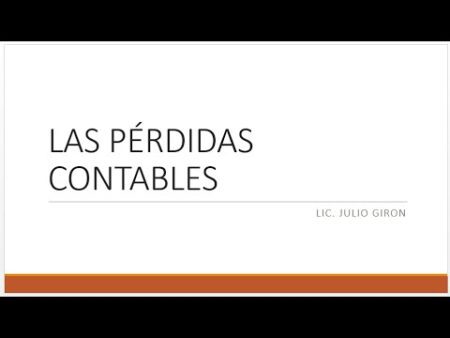 ¿Qué es la pérdida en contabilidad? Descubre su definición en breve ...